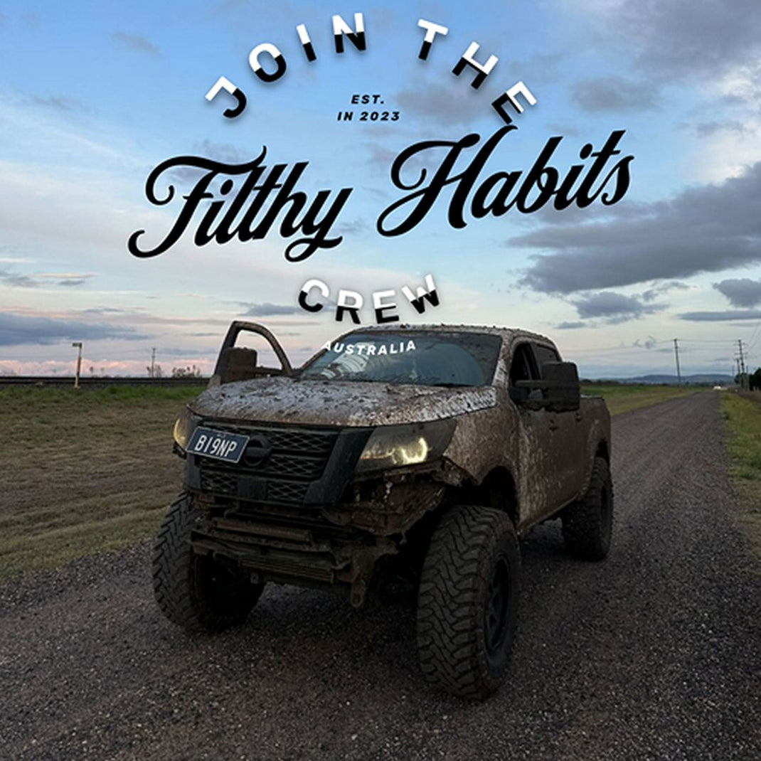 Filthy Habits 4x4 | Car Stickers, 4x4 Accessories, Apparel