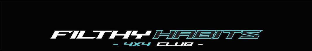 Stickers & Banners – Filthy Habits 4x4